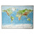 Georelief World relief map, large, 3D