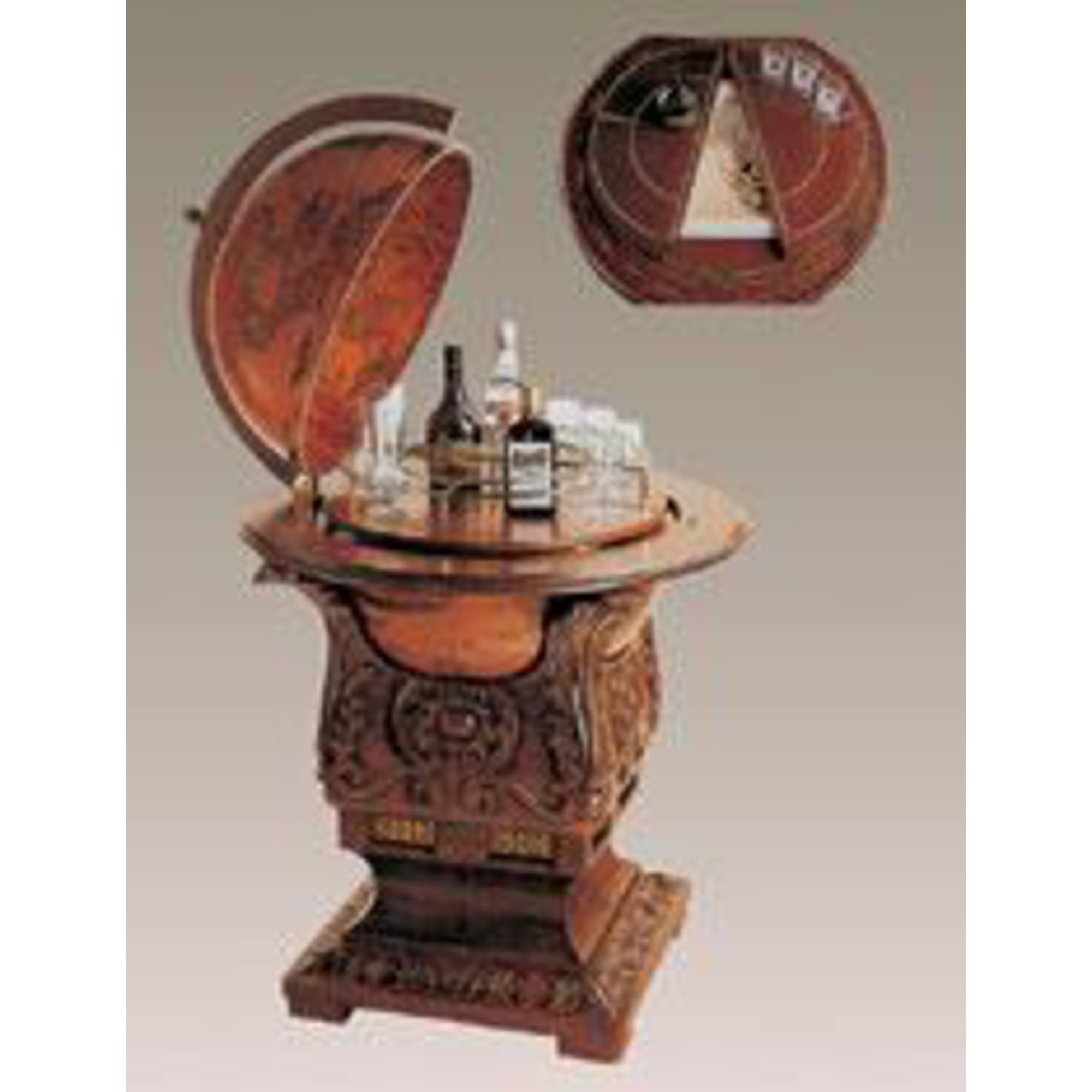 Zoffoli Barglobus Bar Globus mit Kühlschrank Art. 71