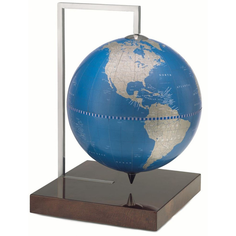 Zoffoli living Globe Quadra Radica Blue 22cm